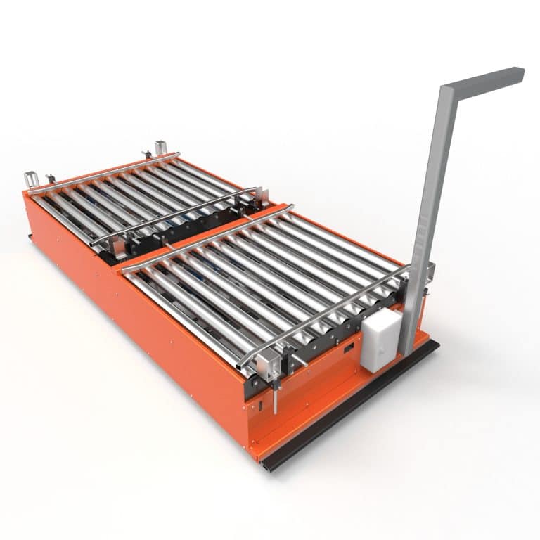 V10 Motorized Cart + Roller Conveyor - Codimar SL Rollers