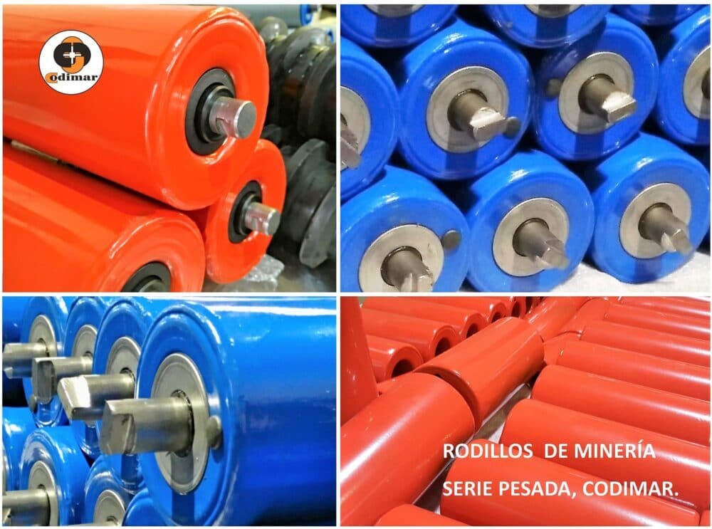 Productos Componentes, Rodillos Estaciones - Rodillos Codimar S.L.